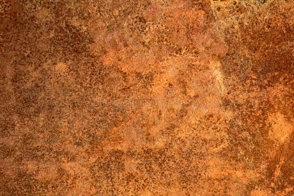 Rusty iron wall stock image. Image of brown, oxidation - 97221499