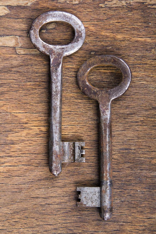 Rusty keys stock photo. Image of antique, secure, house - 45726320