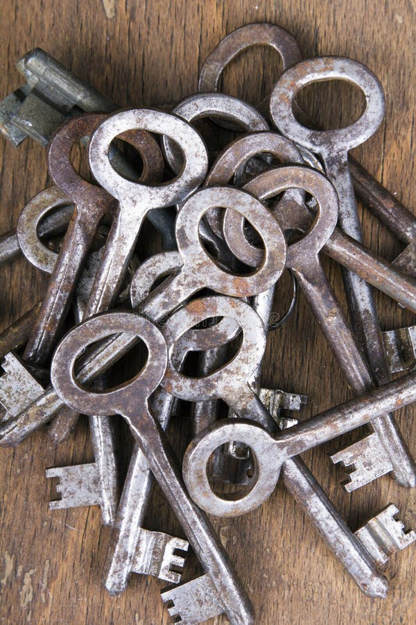 Rusty keys stock image. Image of ancient, background - 45726275
