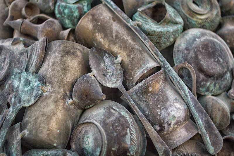 Rusty kitchen utensils stock photo. Image of food, sculpture - 99242110