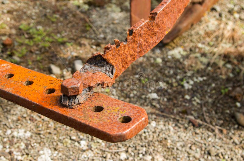 Rusty Link stock photo. Image of adjustable, steel, metal - 52261768