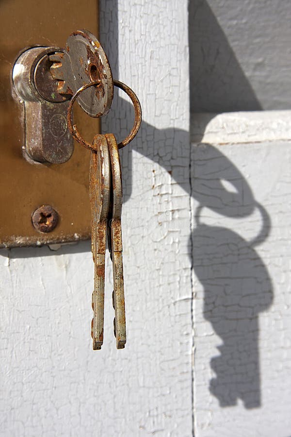 Rusty lock stock image. Image of rough, aged, aging, ruin - 51036635