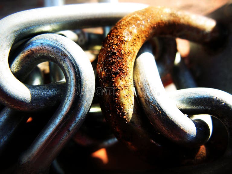 Rusty lock shackles stock image. Image of oxidation, together - 3453921