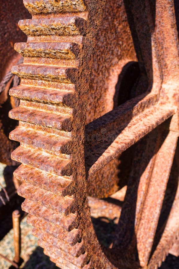 Rusty machine stock photo. Image of heavy, machine, industry - 52672624