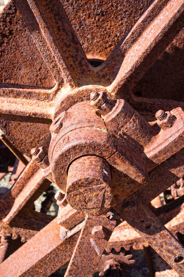 Rusty machine stock photo. Image of dented, gears, equipment - 52672716