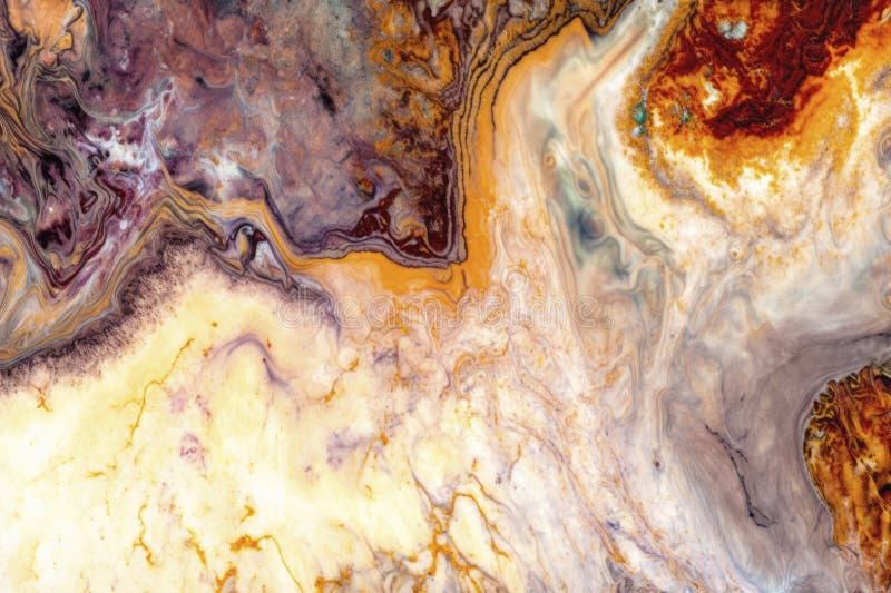 Rusty Marble Texture with Multicolored Metallic Effect for Modern ...