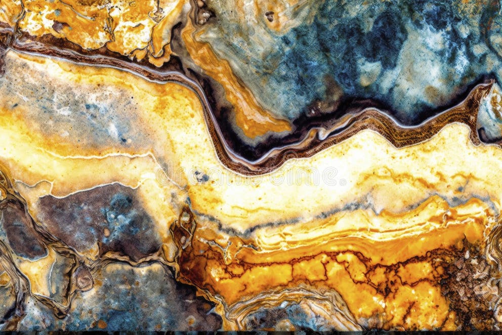 Rusty Marble Texture with Multicolored Metallic Effect for Modern ...