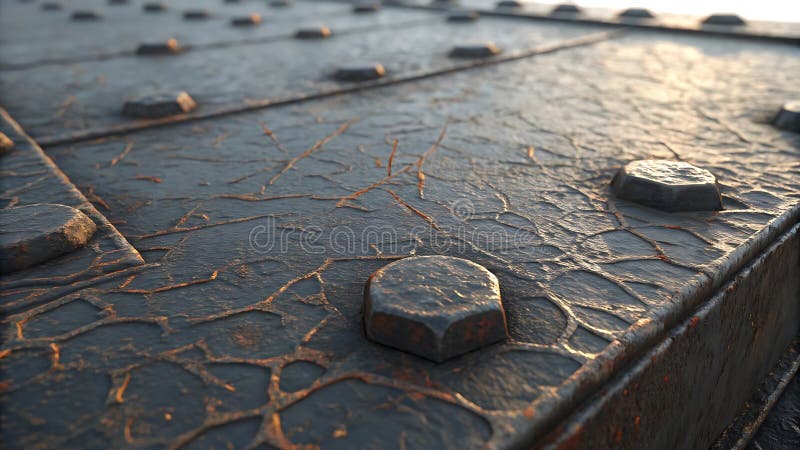 Rusty Medieval Helmet on a Textured Surface Stock Illustration ...