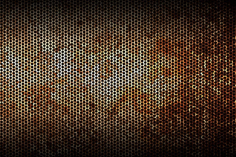 Texture Rusty Metal Mesh Stock Illustrations – 534 Texture Rusty Metal ...