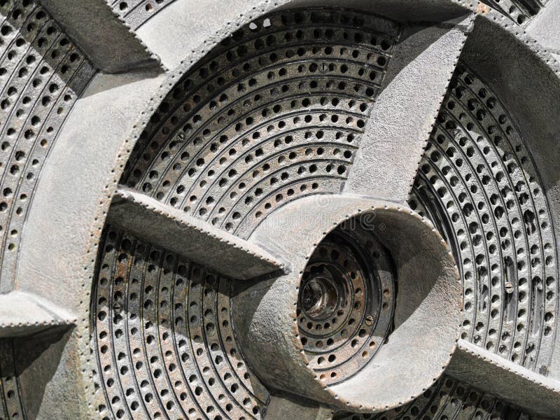 Rusty metal artwork stock photo. Image of fine, industrial - 354645932