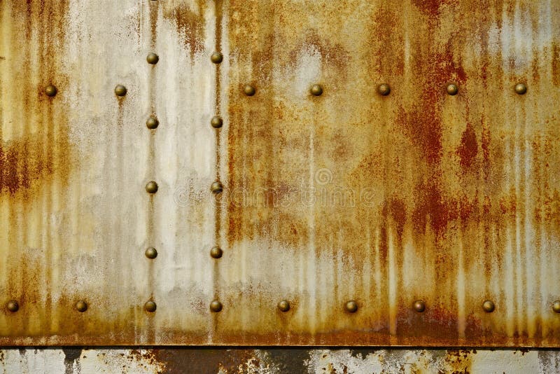 Rusty Metal Avec Des Rivets Image stock - Image du rivet, grunge: 31619325