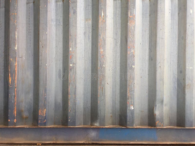 Rusty Metal Background with Old Layers of Blue Paint. Texture Rusted ...