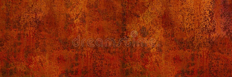 Rusty Metal Background. Rust Texture. Orange Red Brown Abstract ...
