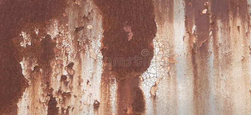Rusty Metal Background, Rusty Metal Textured, Cracked Paint on Metal ...