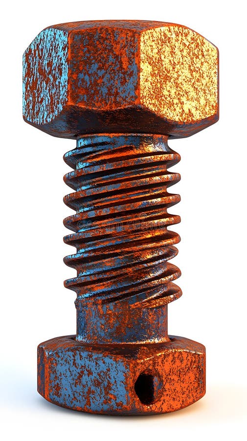 Rusty Metal Bolt Vibrant Colors Stock Photos - Free & Royalty-Free ...
