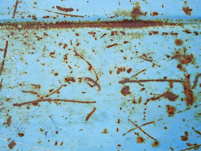 Rusty metal stock image. Image of wall, paint, scratched - 78172401