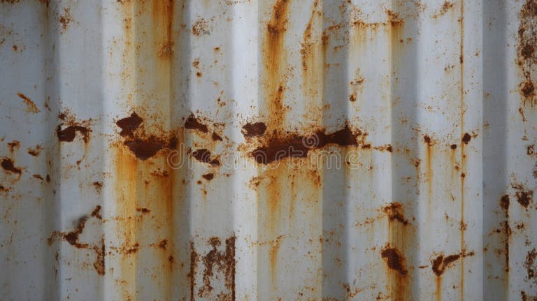 Rusty Metal Container Texture on Gray Surface. Neural Network AI ...