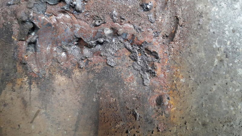 Metal Corrosion & Delamination - Extreme Stock Image - Image of ...