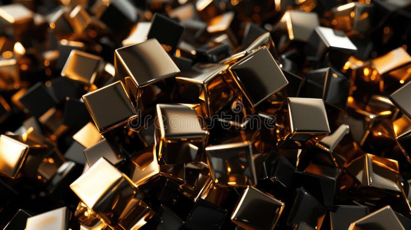 Rusty Metal Cubes Background, Industrial Texture with a Gritty ...