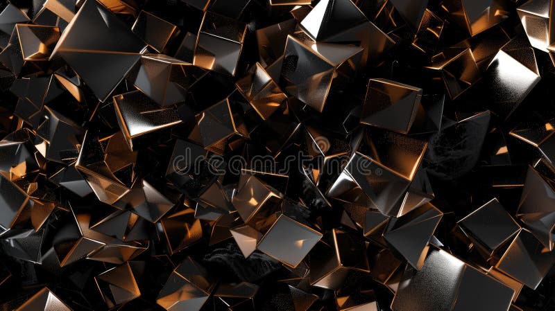 Rusty Metal Cubes Background, Industrial Texture with a Gritty ...