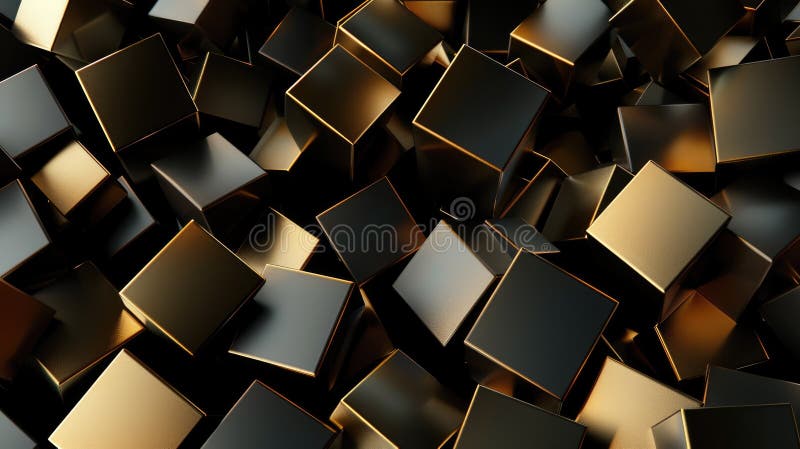 Rusty Metal Cubes Background, Industrial Texture with a Gritty ...