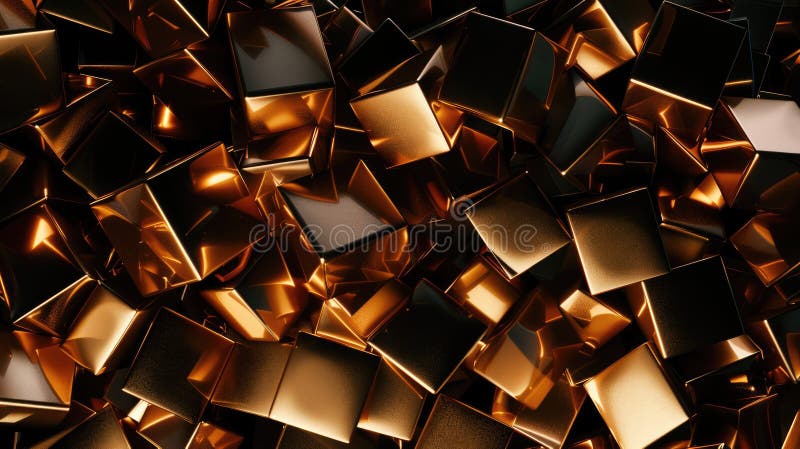 Rusty Metal Cubes Background, Industrial Texture with a Gritty ...