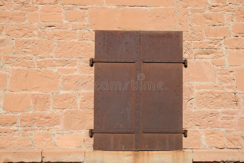 Rusty metal doors stock image. Image of door, textures - 11274581