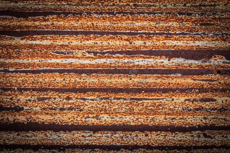 Rusty Metal Fence Zinc Wall Texture Background Stock Photo - Image of ...