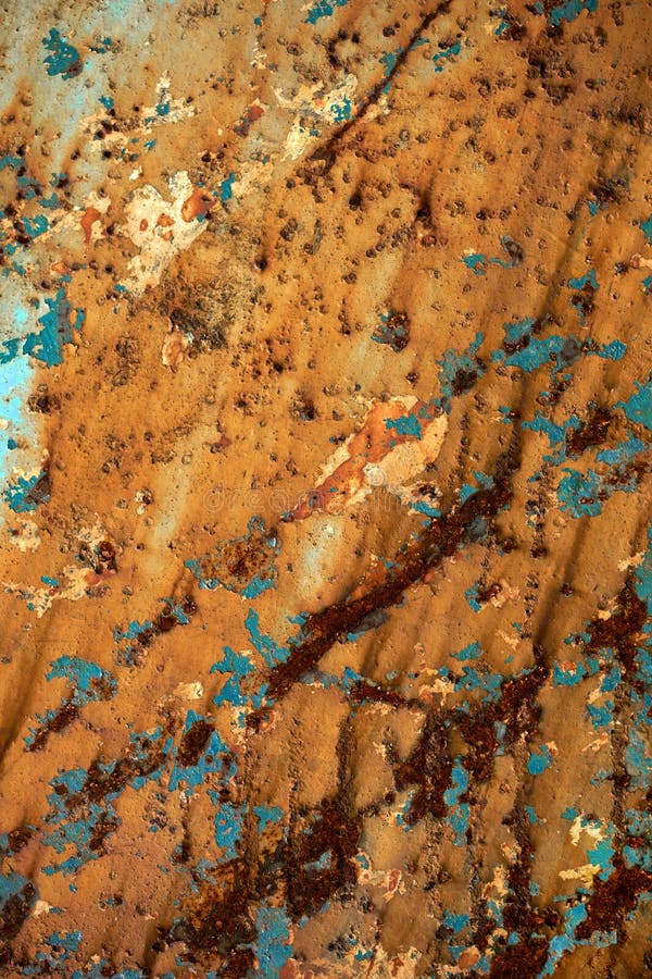 Rusty Metal. Flaking paint stock photo. Image of detailed - 212360758