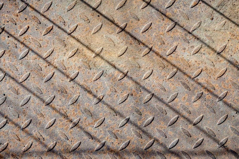 Rusty metal floor texture stock image. Image of background - 56048669