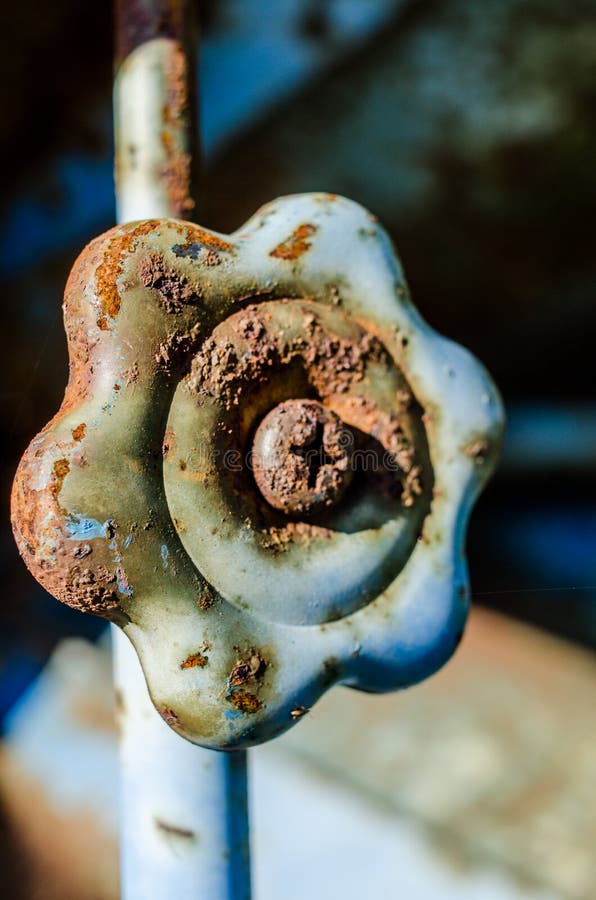 Rusty metal flower stock image. Image of design, unique - 40068907