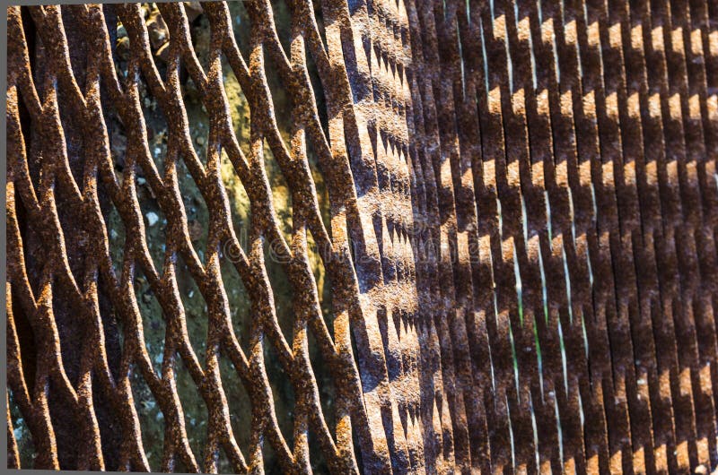 Rusty metal grate stock image. Image of background, mining - 41338311