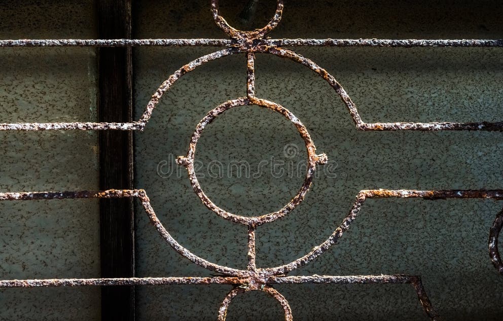 Rusty metal grate stock photo. Image of wallpaper, metal - 65616336