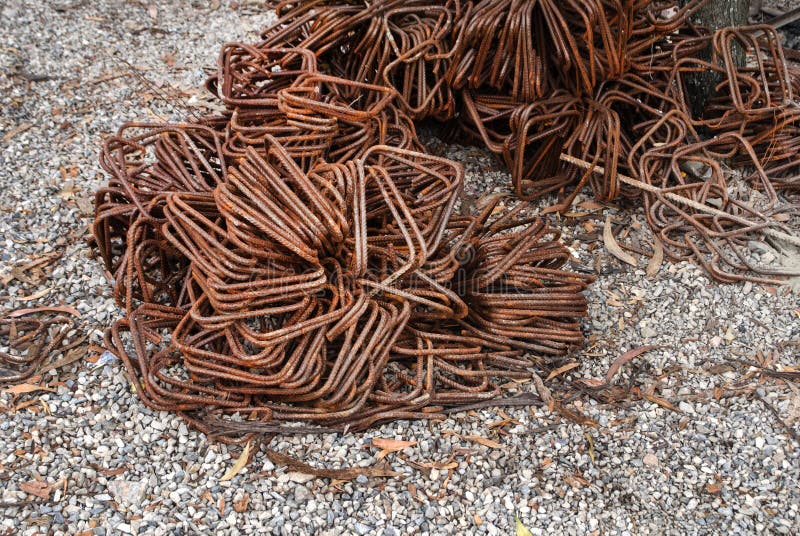 Rusty metal stock image. Image of junk, material, clinch - 58918717