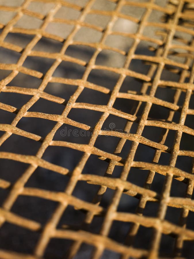 Rusty metal net stock image. Image of texture, hole, crisscross - 11764157