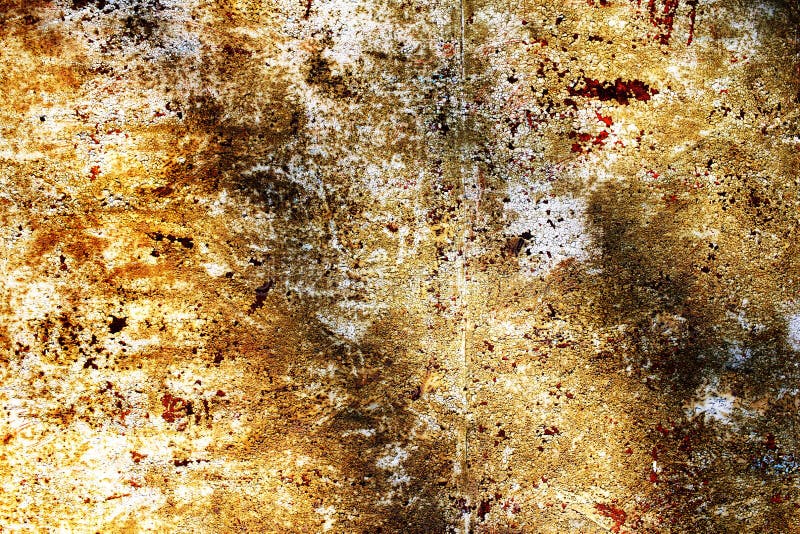 Rusty Metal with Old Cracked Paint Stock Image - Image of copy, colors ...