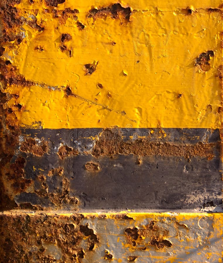 Rusty metal with old paint stock photo. Image of industrial - 16128450