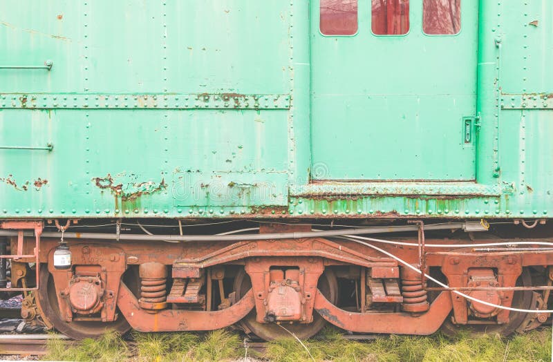 Rusty Metal Painted Background, Grunge Texture,train Surface. Stock ...