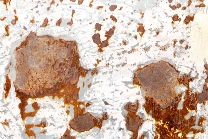 Rusty Metal Panel beside the Car Stock Image - Image of rusty, hard ...