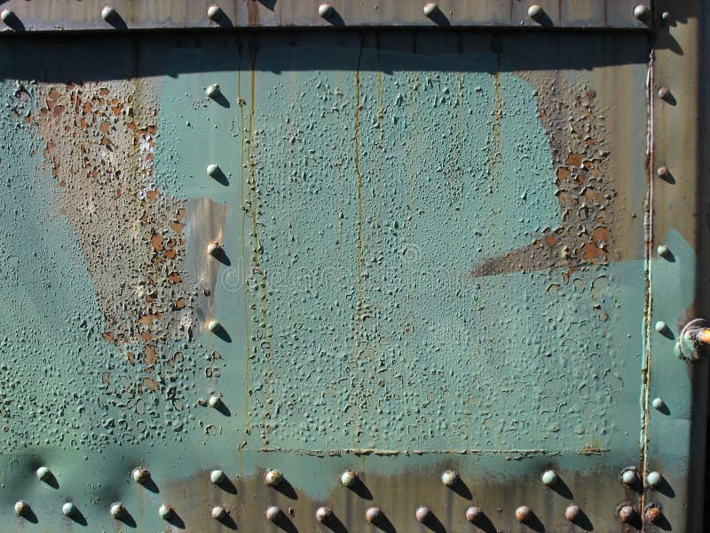 Rusty Metal Panel stock image. Image of metal, rusty - 55150971