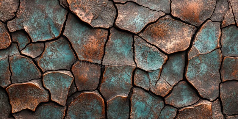 Rusty Metal Patchwork stock photo. Image of patina, deterioration ...