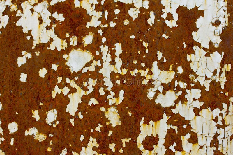 Rusty Metal and Peeling Paint Stock Photo - Image of aged, metal: 21977978