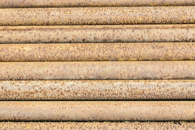 Rusty metal pipes stack stock image. Image of industrial - 79005837