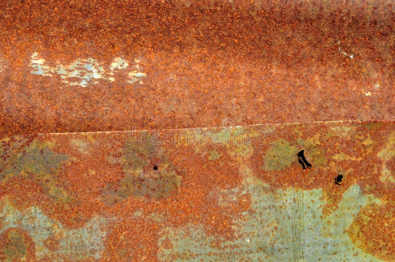 Rusty Metal Plate Background Texture Pattern Stock Photo - Image of ...