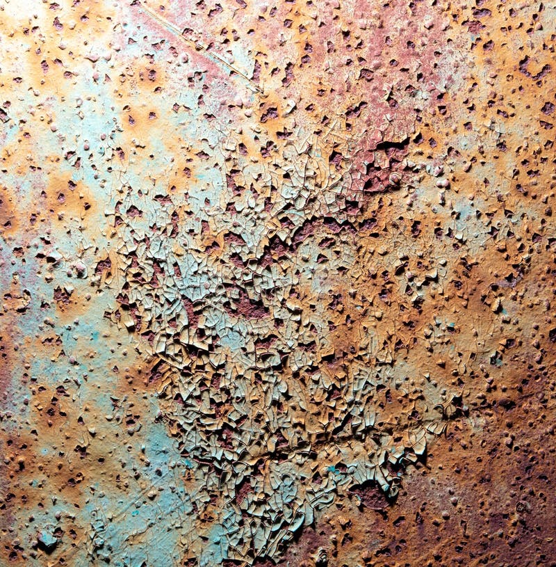 Rusty Metal Sheet As an Background Stock Image - Image of metal ...