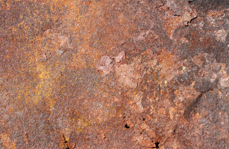 Rusty Metal Sheet with Holes, Texture Stock Image - Image of blight ...