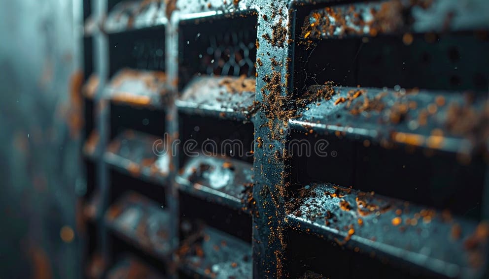 Weathered Metal Shelving Unit Stock Illustrations – 14 Weathered Metal ...