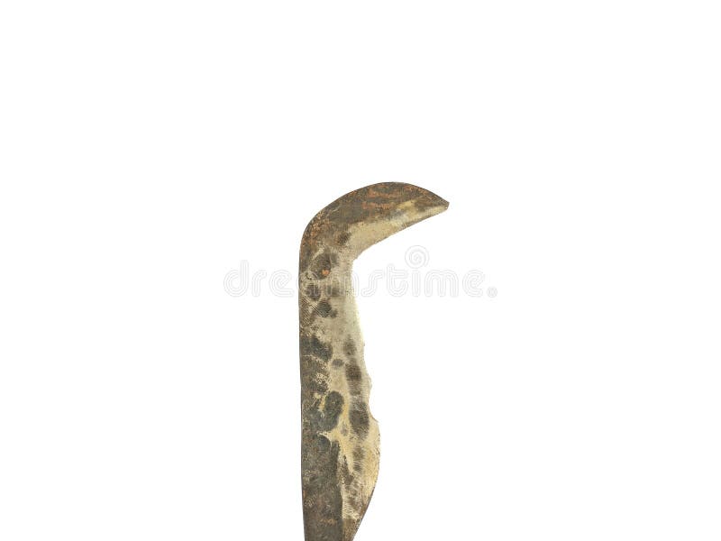 Rusty Metal Sickle on Concrete Texture Stock Photo - Image of parang ...