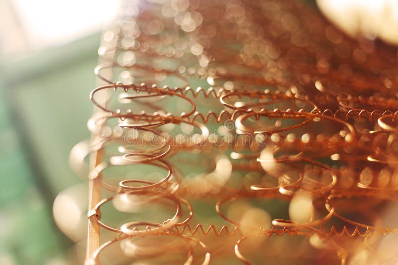 Rusty metal coil spring stock photo. Image of springs - 116558544