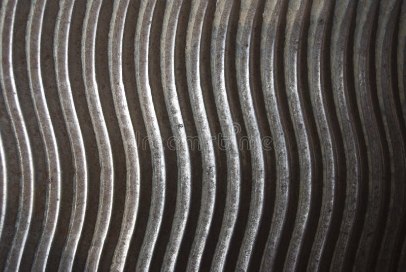 Steel Coil Close-Up stock photo. Image of grey, depth - 4565772